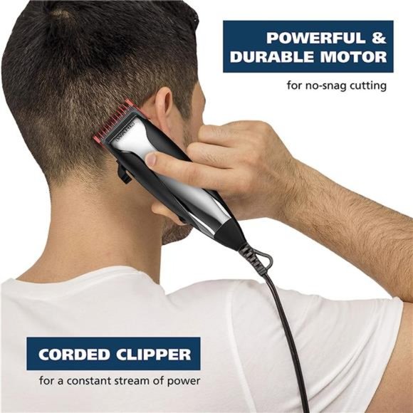 Grooming | Home Haircutting Corded Clipper Kit With Adjustable Taper ...